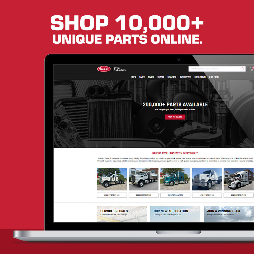 Buy Parts Online with Ohio Peterbilt’s New Website!