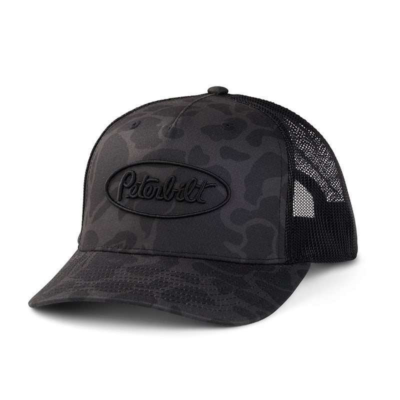 PETERBILT LOGO SABLE DUCK CAMO RICHARDSON HAT BLACK – Ohio Peterbilt