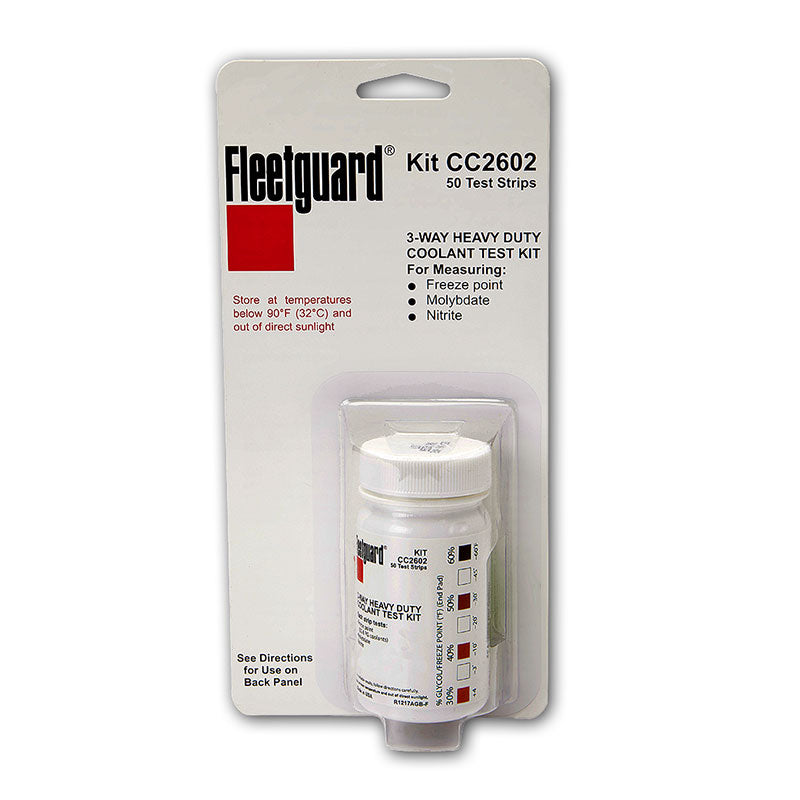 FLEETGUARD® KIT-COOLANT TEST, SINGLE 3WAY STRIPS – Ohio Peterbilt