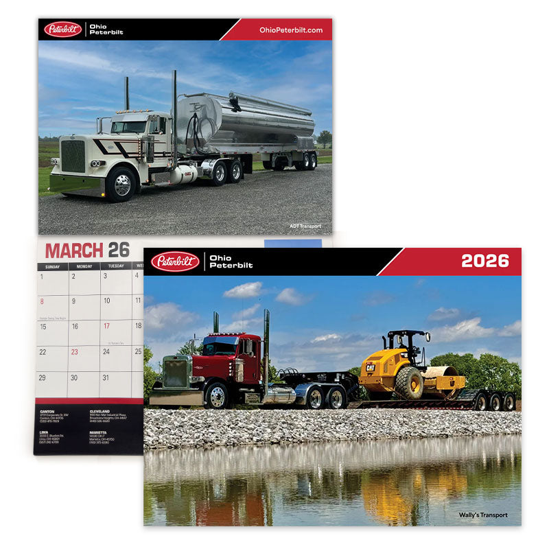 OHIO PETERBILT TRUCK CALENDAR 2026 – Ohio Peterbilt